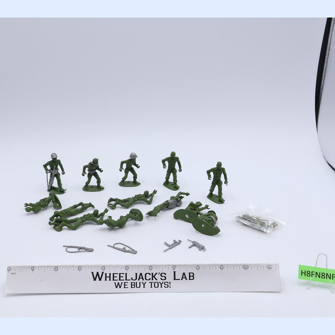 Lot of 13 American Infantrymen WWII 1/35 Scale MPC Ring Hand Toy ...