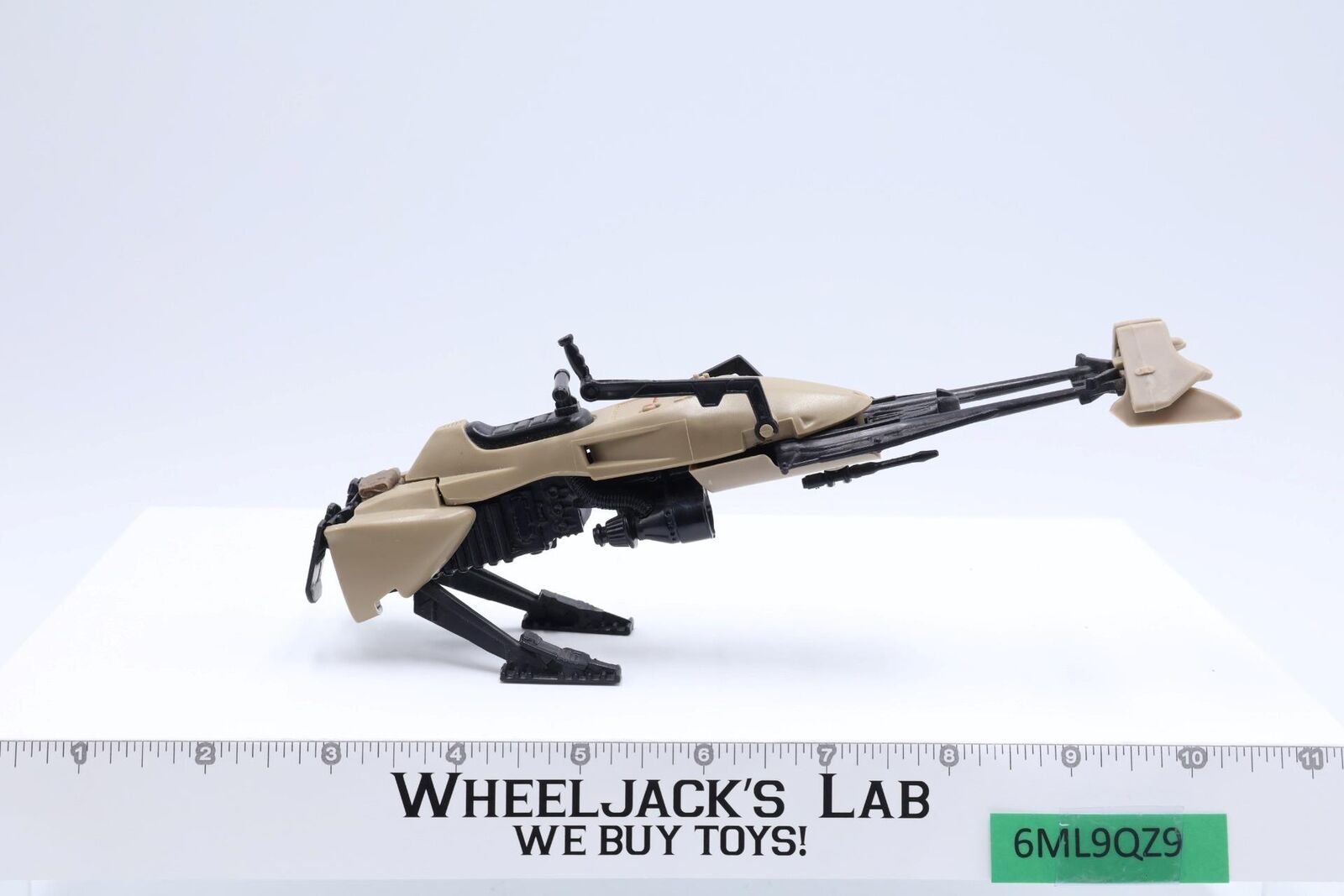 Speeder Bike 100% Complete Star Wars ROTJ 1983 Kenner Action Figure Vehicle - Wheeljack's Lab