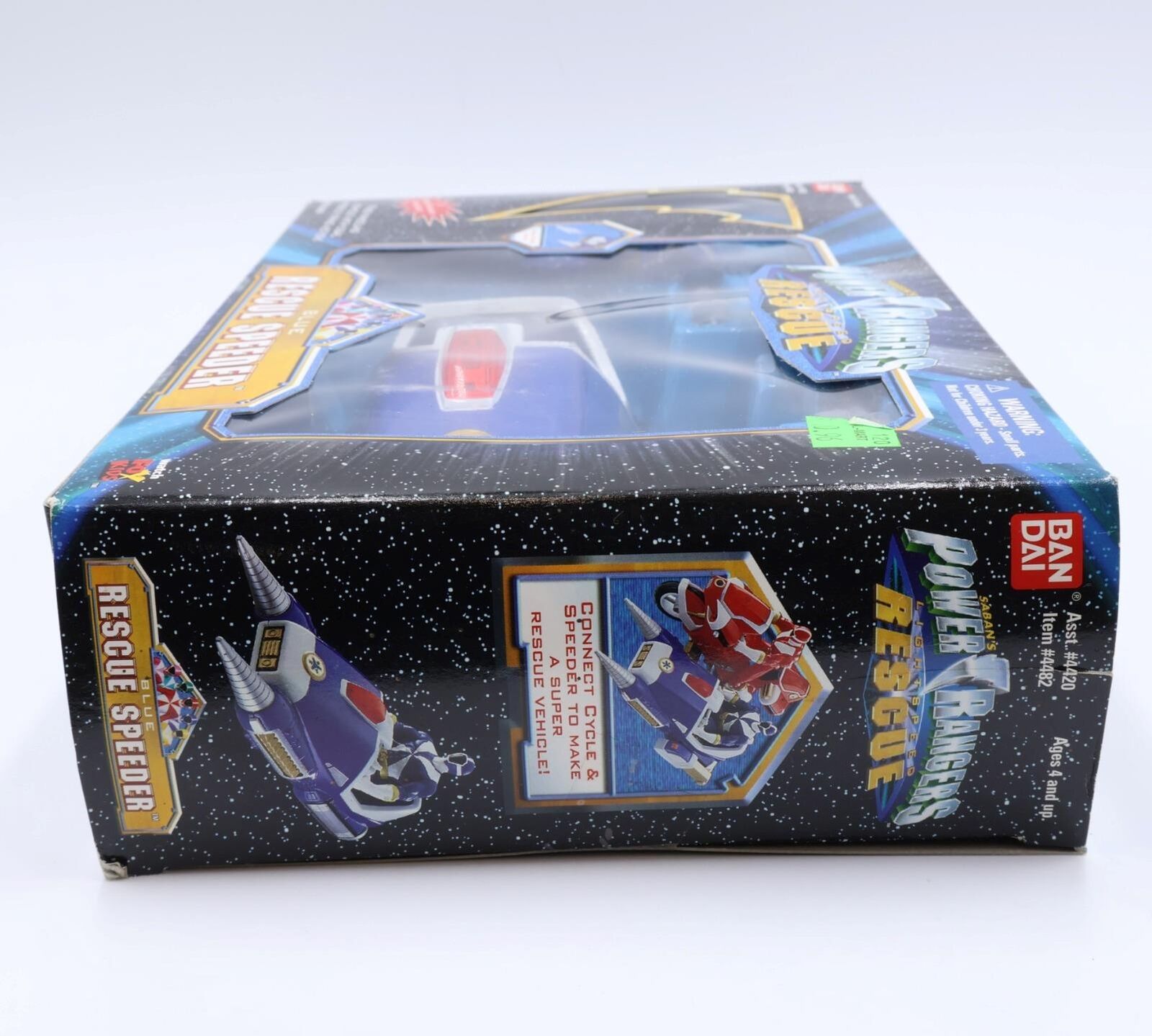 Blue Rescue Speeder Complete Power Rangers Lightspeed Rescue 1999 ...