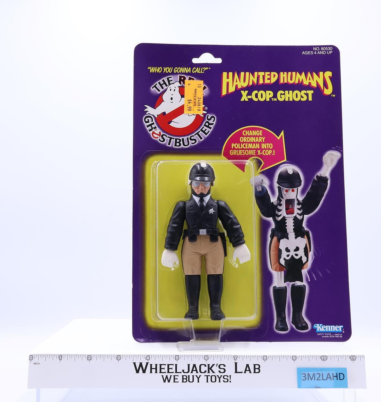 X-Cop Ghost Haunted Humans The Real Ghostbusters 1986 Kenner NEW SEALED ...