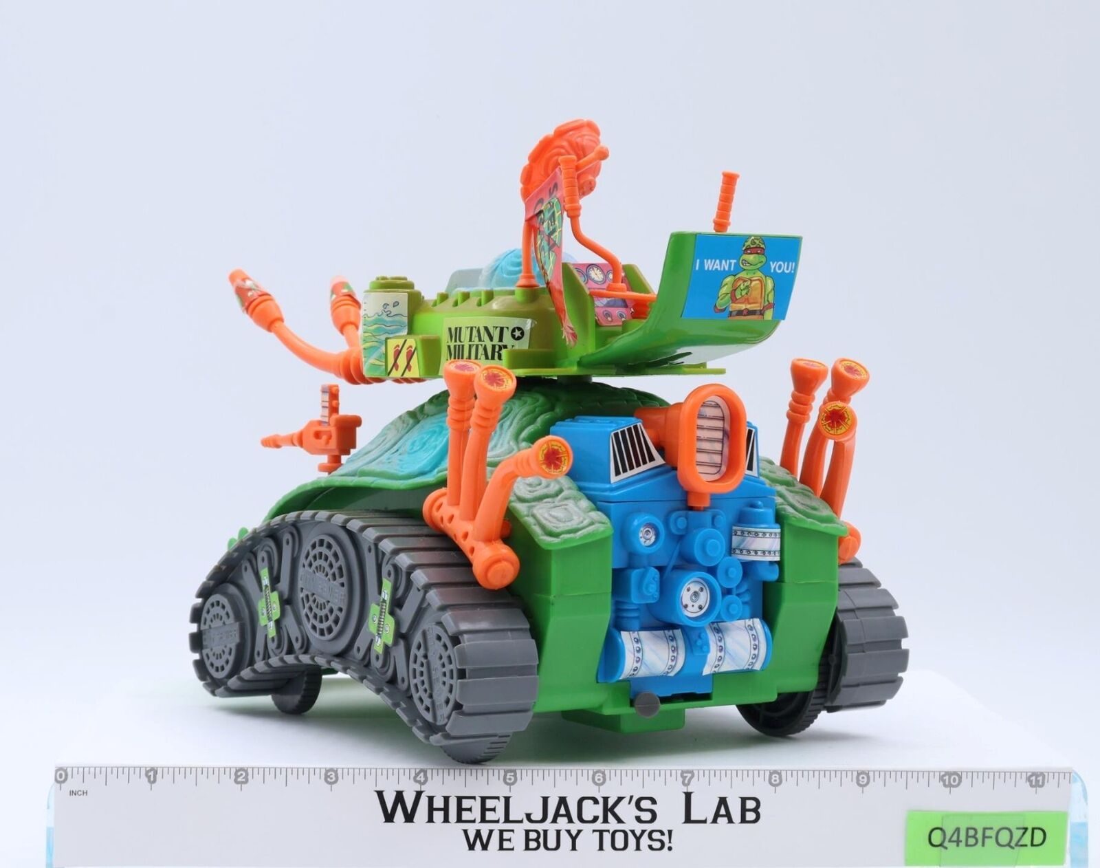 Turtle Tank 100% Complete WORKS TMNT 1991 Playmates Teenage Mutant ...