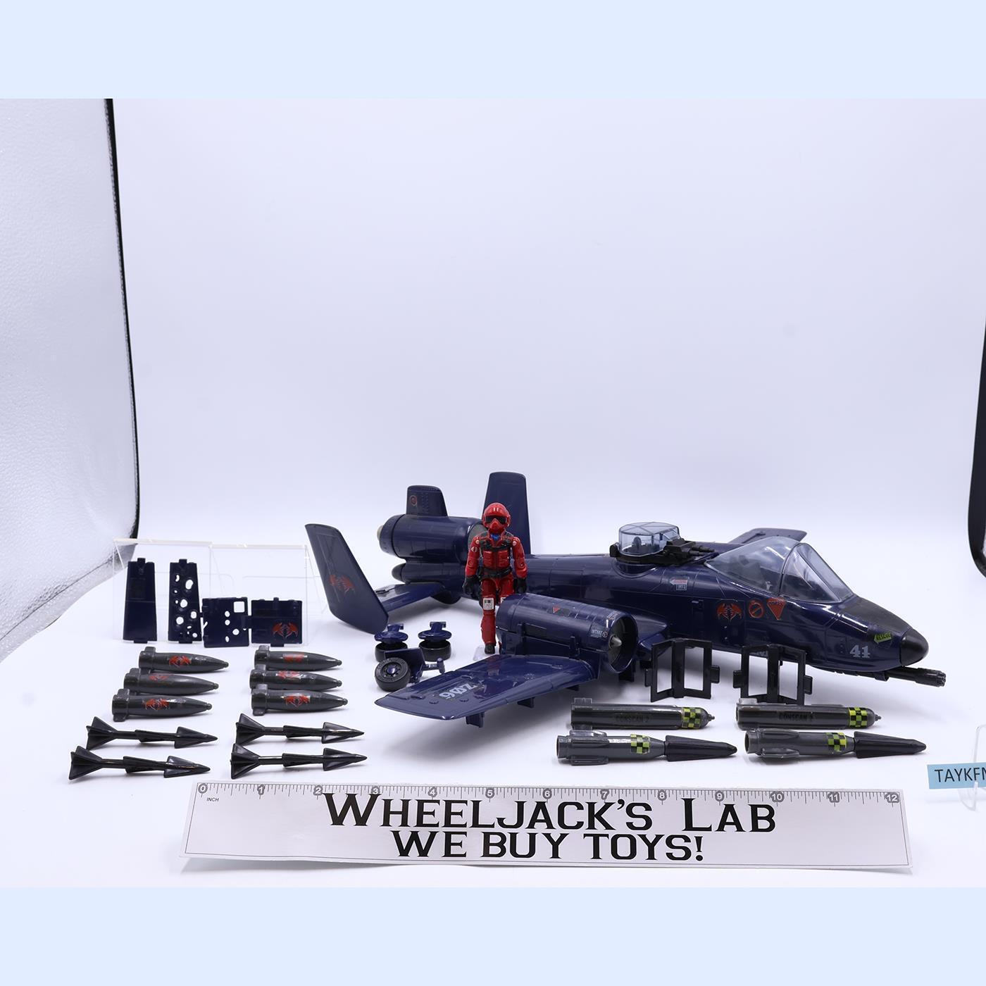 Cobra Rattler W/ Wild Weasel Complete GI Joe 1984 Hasbro Action Figure ...