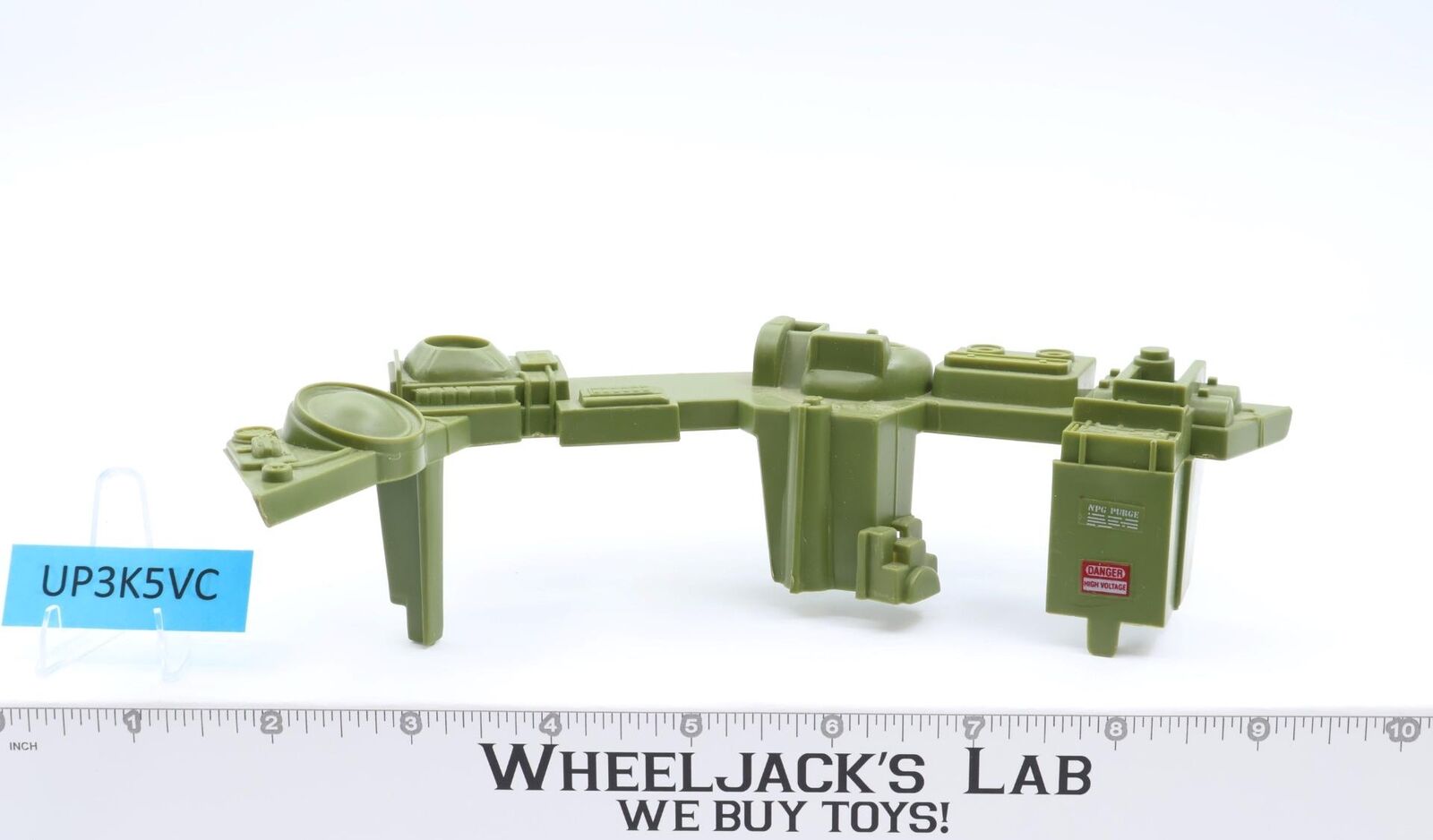 USS Flagg Aircraft Main Console Computer NO REPRO 1985 GI Joe Vintage ...