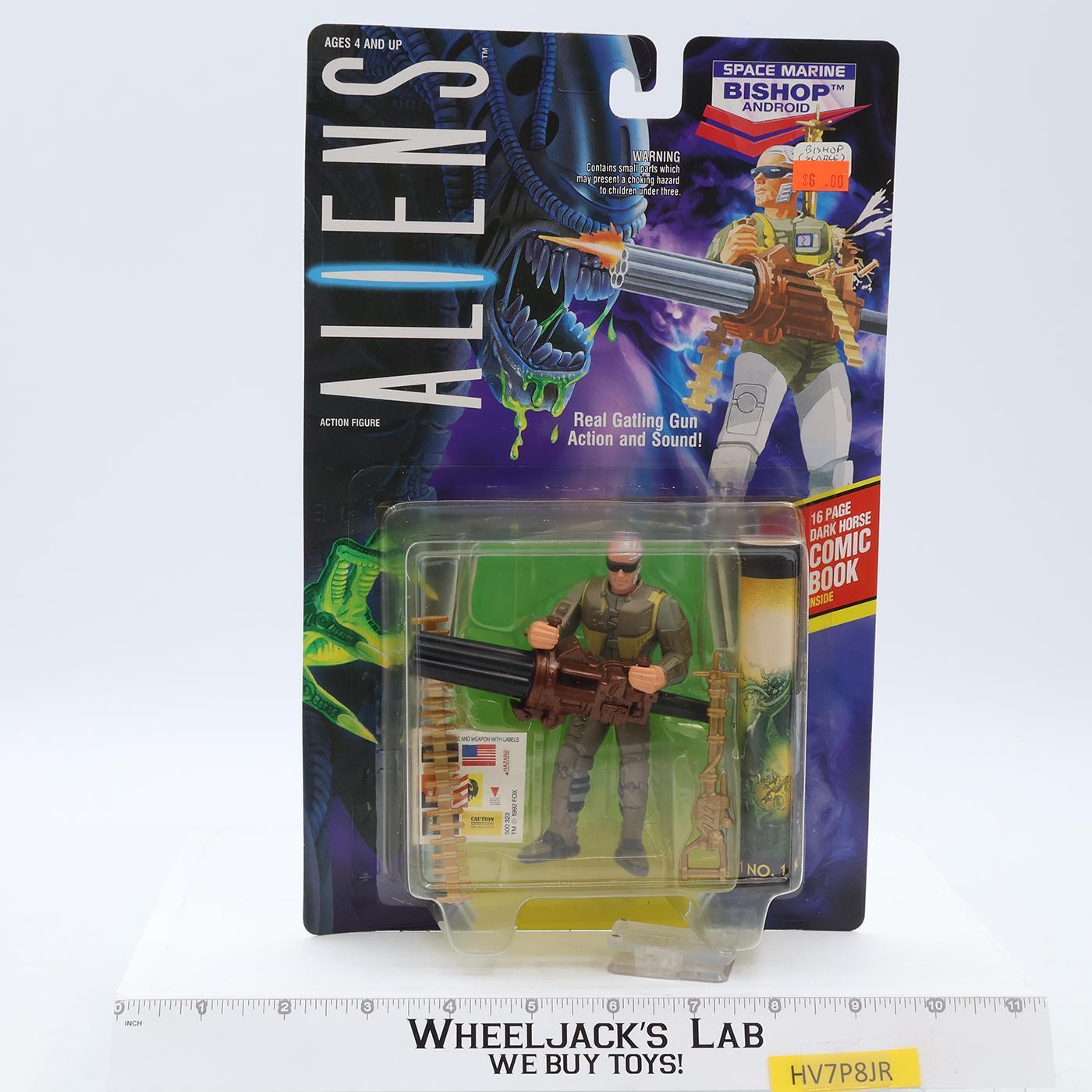 Space Marine Bishop Android Aliens 1992 Kenner Action Figure NEW SEALED ...