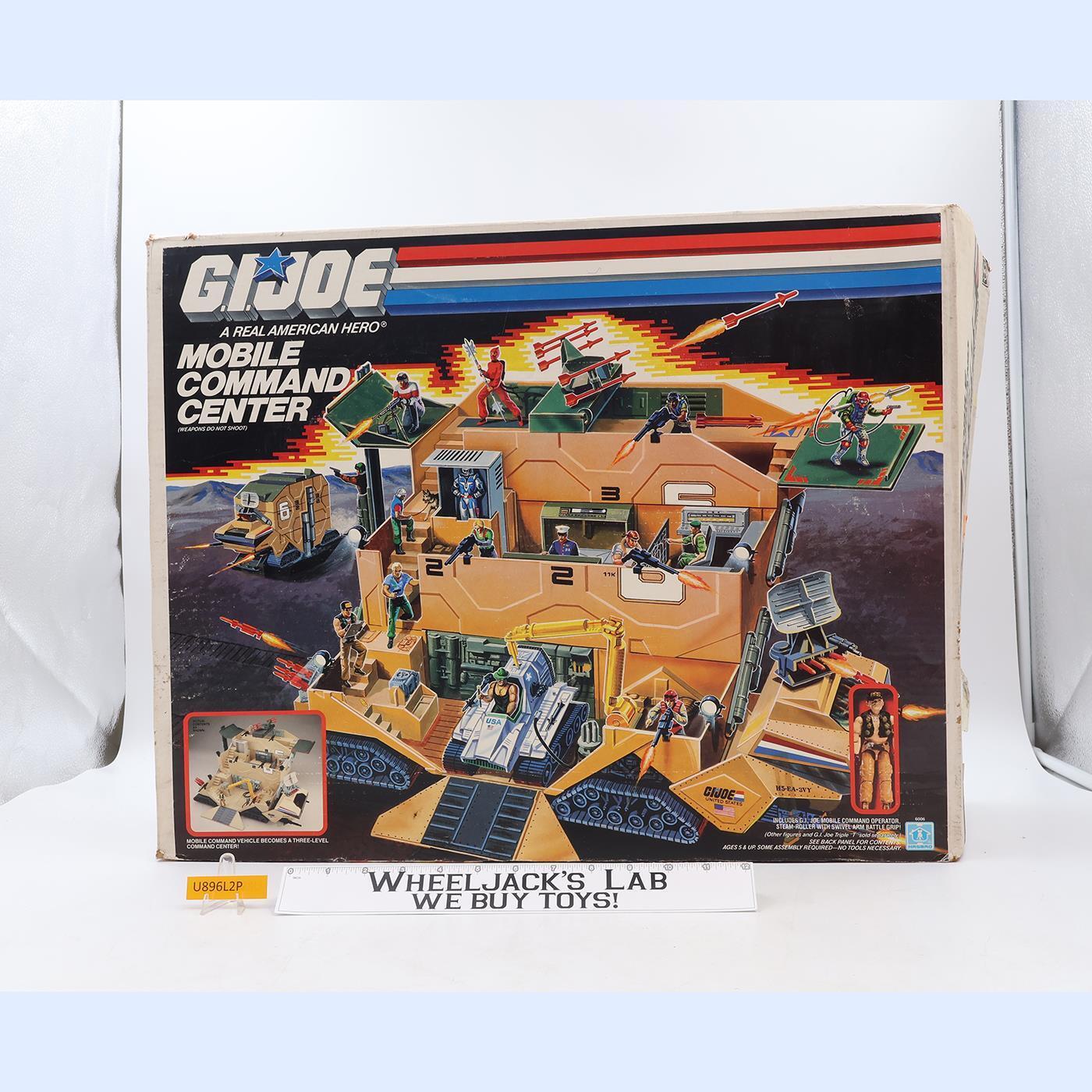 Mobile Command Center GI Joe 1987 Hasbro Action Figure Playset NEW MIB ...