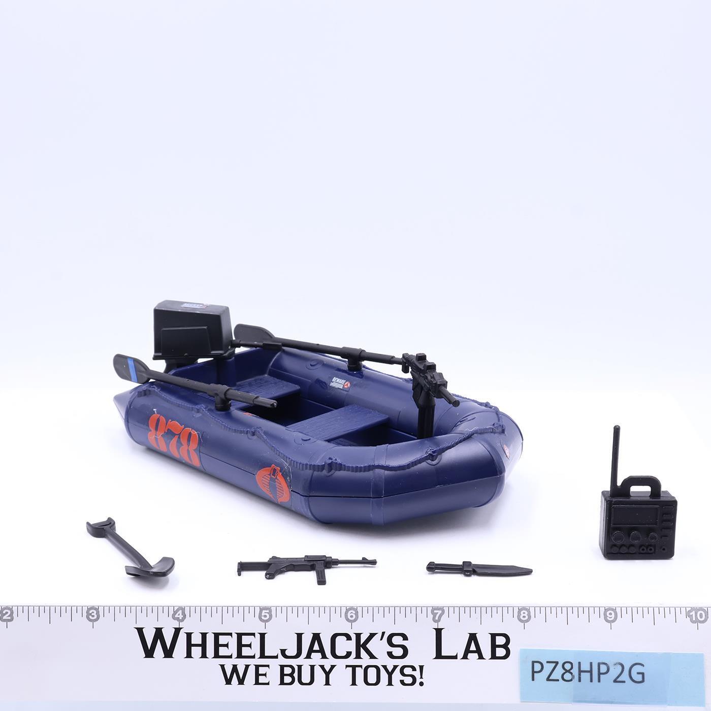 Cobra Night Landing Raft 100% Complete G.I. Joe 1985 Hasbro Vintage ...