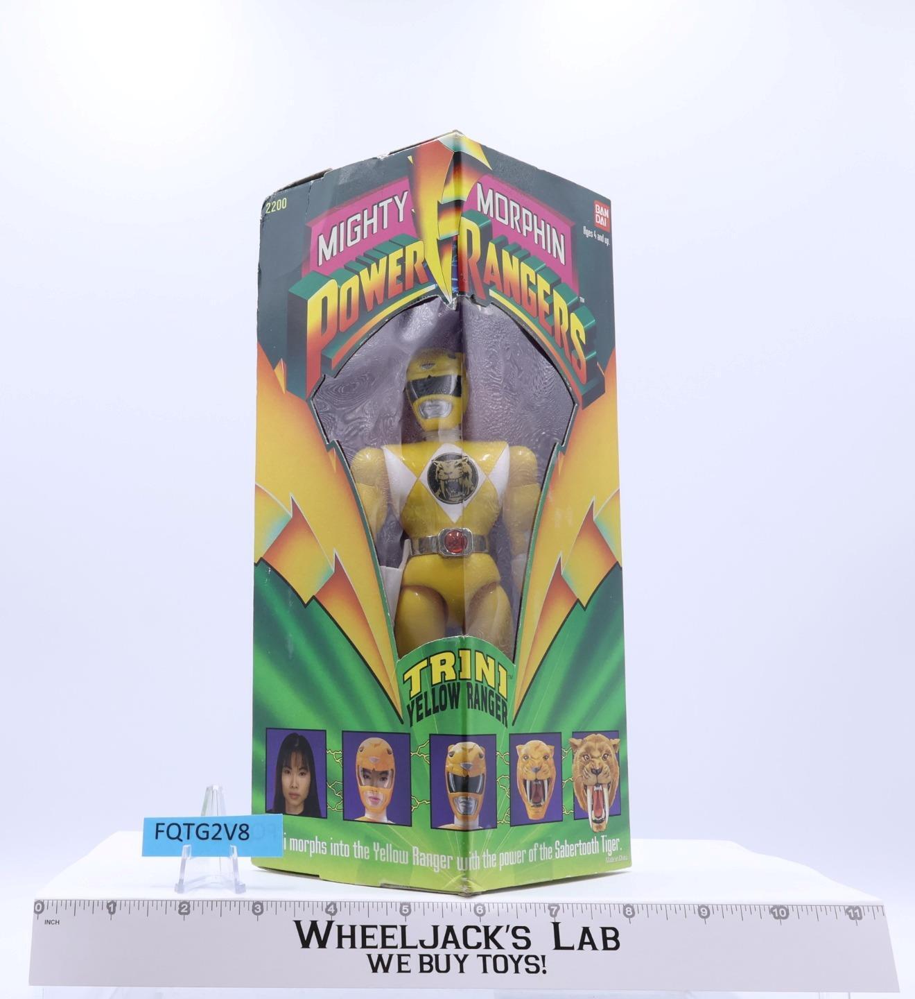 Trini Yellow Ranger Mighty Morphin Power Rangers 1993 Bandai NEW MISB ...