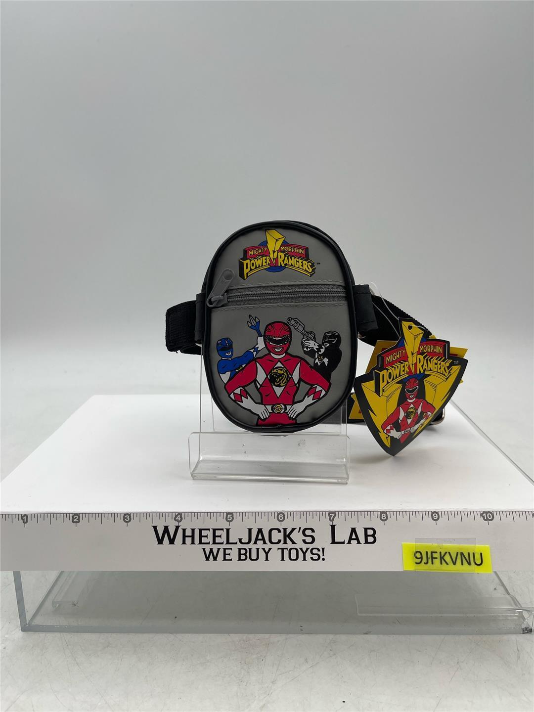 Flip-Bag Fanny Pack Grey/Black Ranger Mighty Morphin Power Rangers MMPR ...