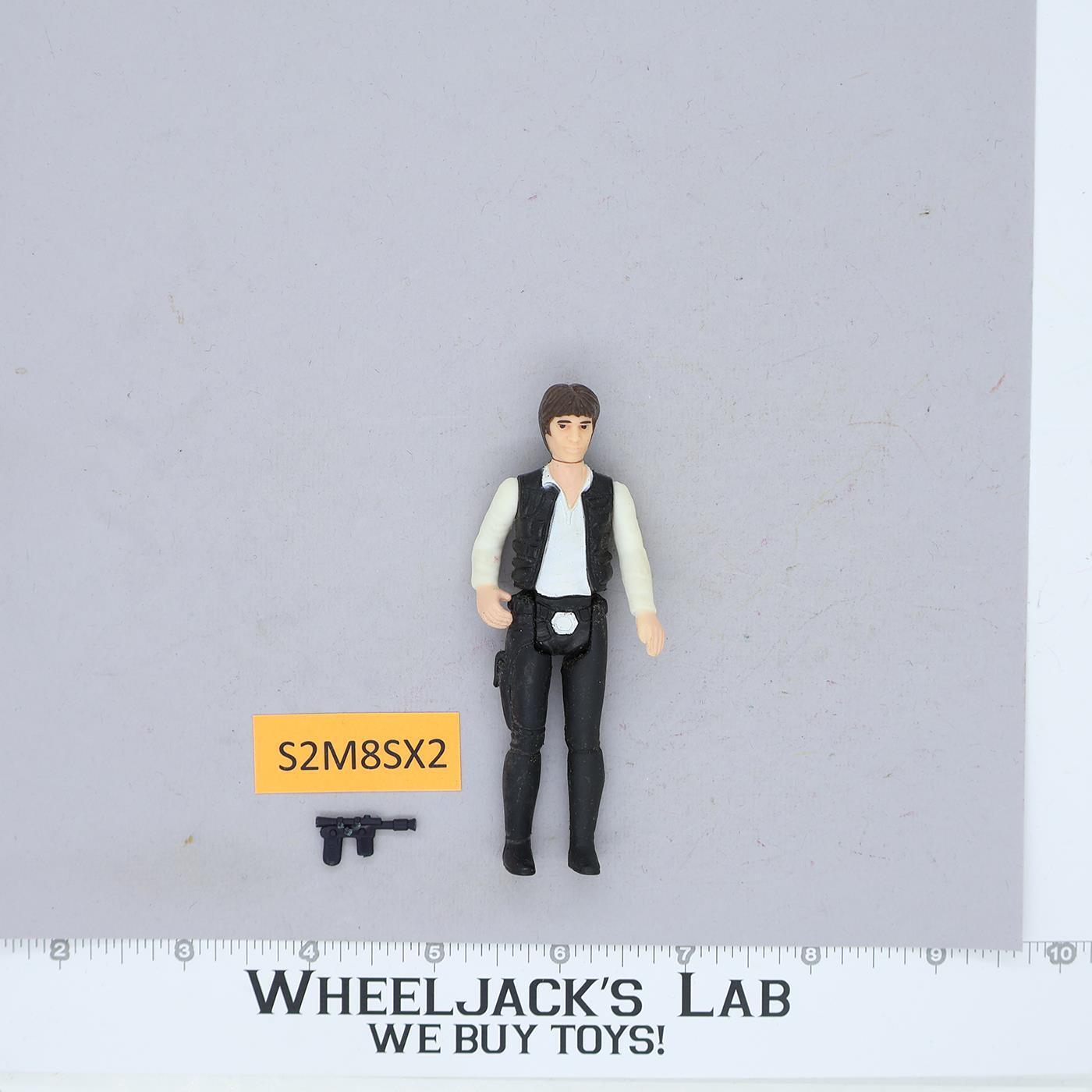 Han Solo BIG HEAD 100% Complete Star Wars 1977 Kenner Action Figure NO ...