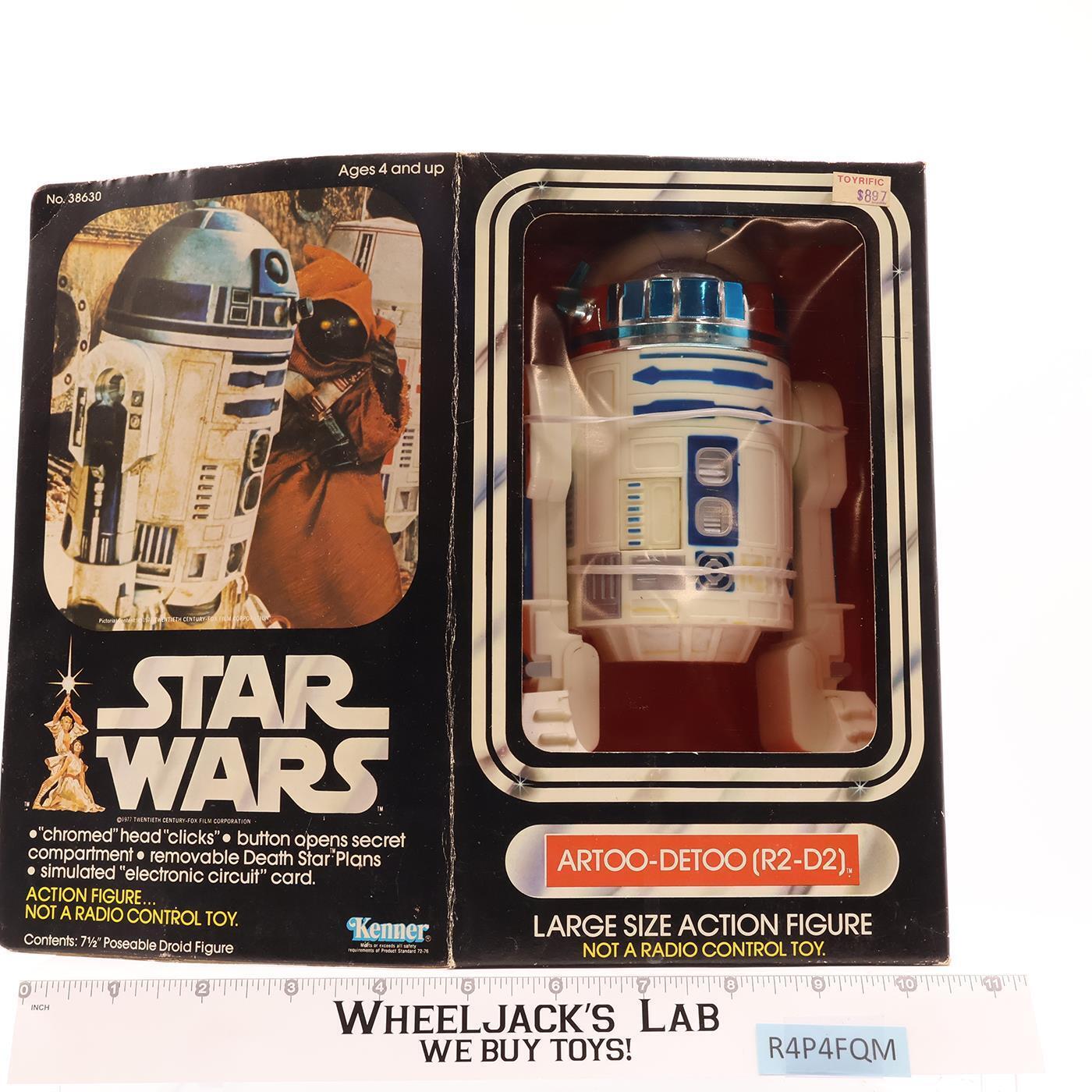 R2-D2 Death Star Plans Star Wars 1978 Kenner Vintage 8" Action Figure ...