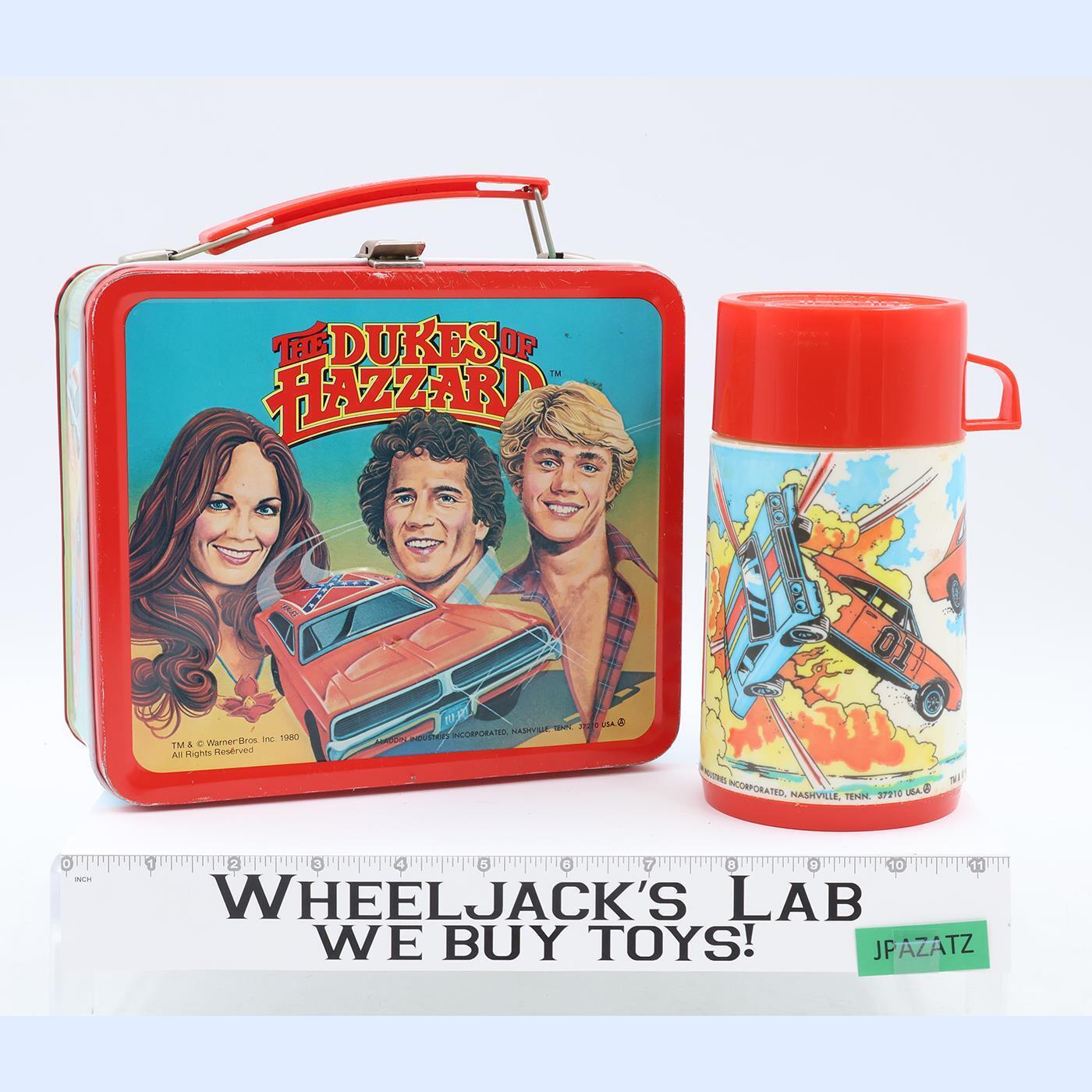 The Dukes of Hazzard Metal Lunch Box 1980 Aladdin Vintage w/ THERMOS ...