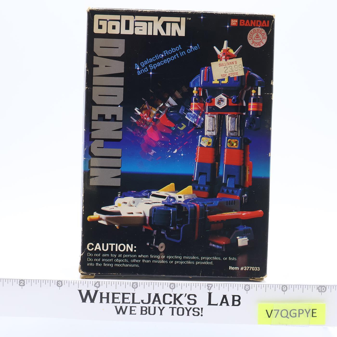 Daidenjin w/ Box Godaikin 1984 Bandai Popy Chogokin Vintage Figure ...