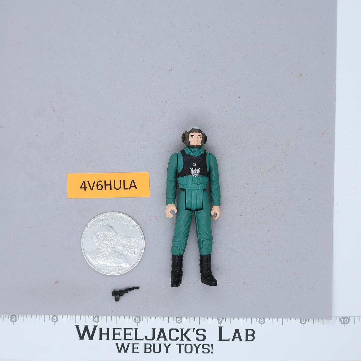 A-Wing Pilot 100% Complete Star Wars ROTJ 1984 Vintage Kenner Figure NO ...