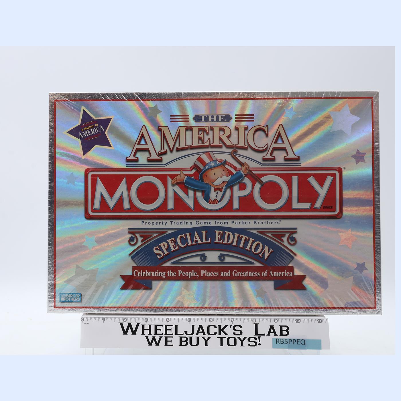 The America Monopoly Special Edition Board Game 2002 Parker Brothers ...