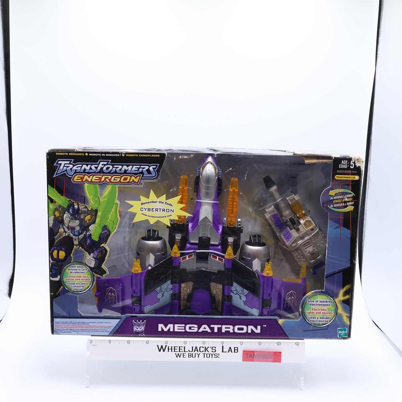 Megatron Leader Class Transformers Energon 2004 Hasbro Action Figure MISB - Wheeljack's Lab