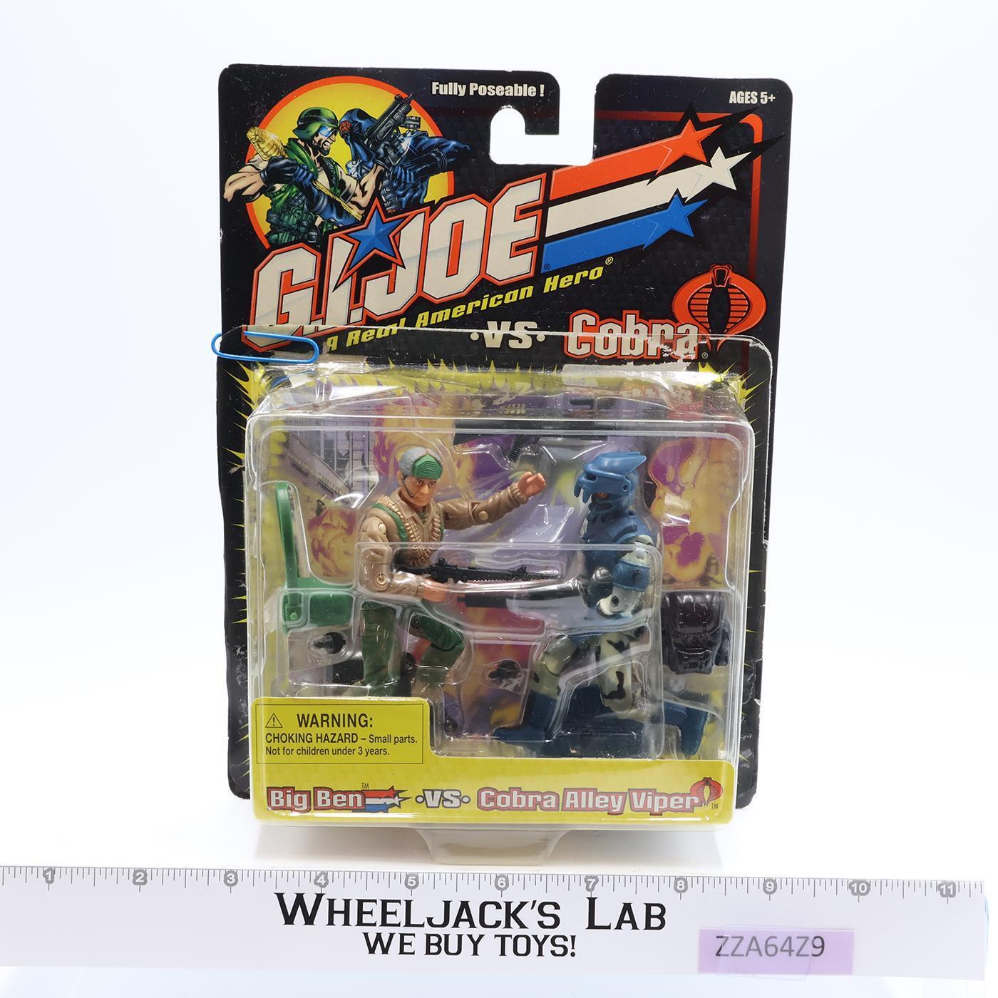 Big Ben vs Cobra Alley Viper GI Joe vs Cobra 2002 Hasbro Action Figure NEW MOC - Wheeljack's Lab