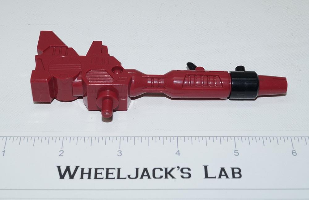 Metroplex Six-Gun Left Red Leg Gun 1985 Vintage G1 Transformers Action ...