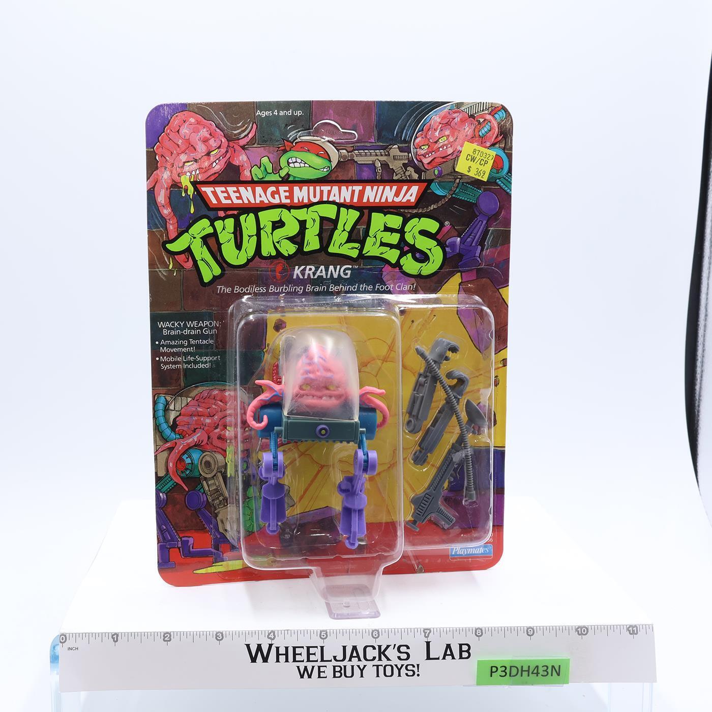 Krang Teenage Mutant Ninja Turtles TMNT 1989 Playmates Figure NEW MOSC ...