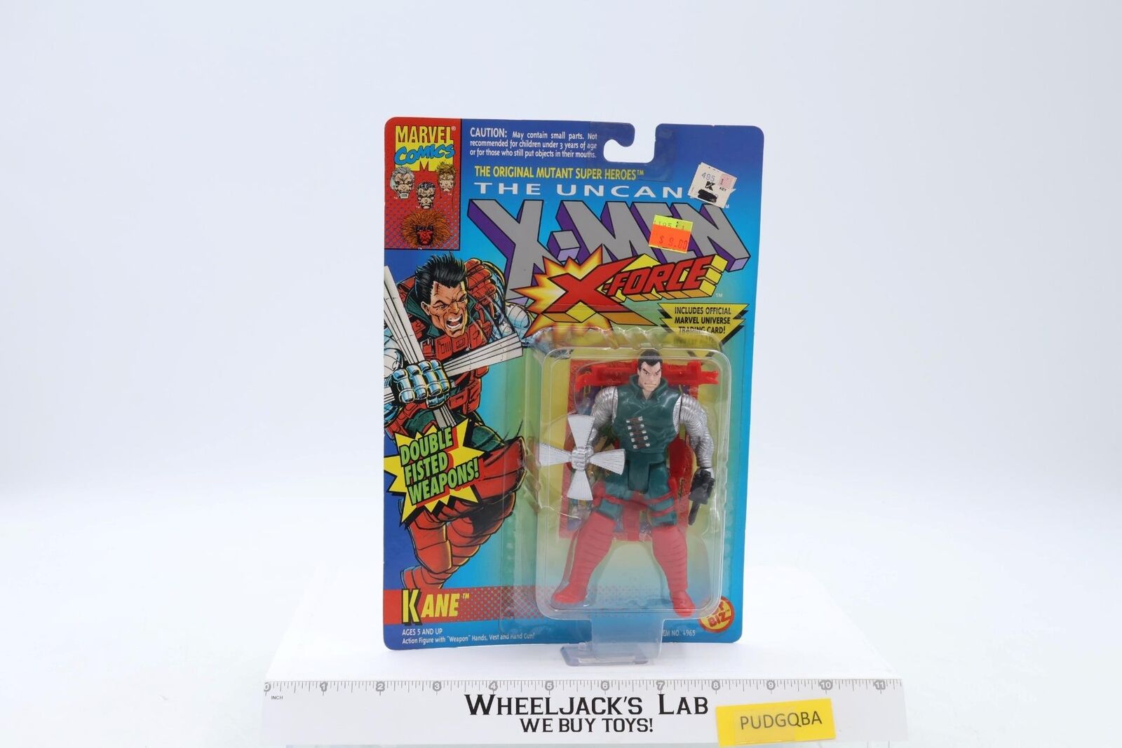 Kane Marvel Comics The Uncanny X-Men X-Force MOC 1993 Toybiz ...