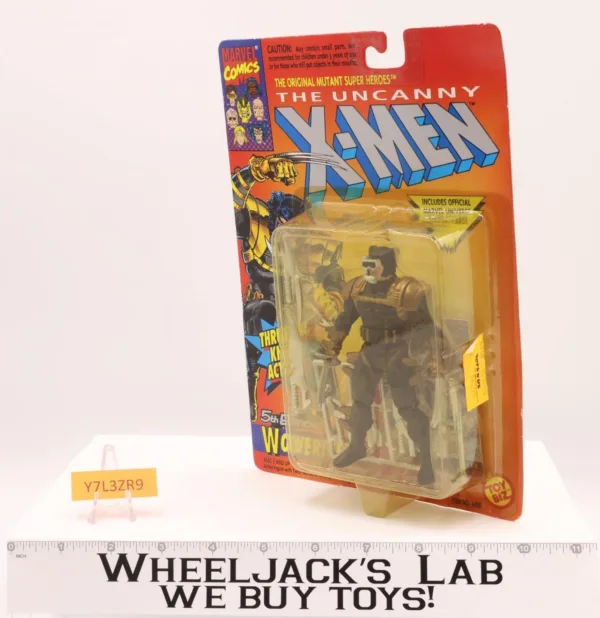 Wolverine 5th Edition W/LThrusting Knife & Trading Card X-Men 1993 Toy ...