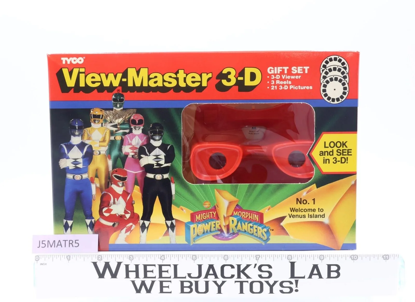 View Master Gift Set Mighty Morphin Power Rangers 1994 Tyco NEW SEALED ...