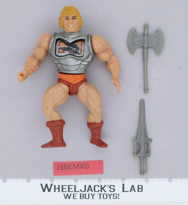 Battle Armor He-Man 100% Complete Masters of the Universe MOTU 1984 ...