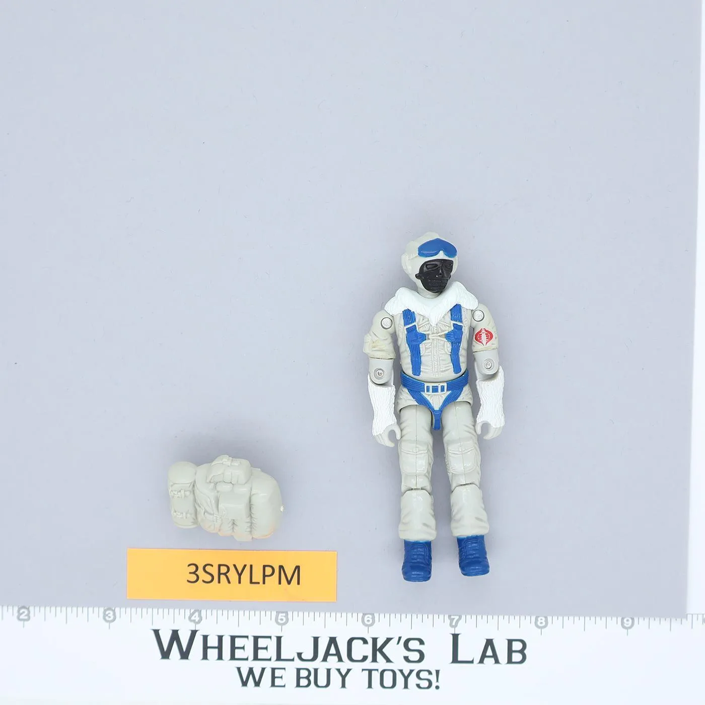 Snow Serpent V1 G.I. Joe 1985 Hasbro Vintage Action Figure - Wheeljack ...