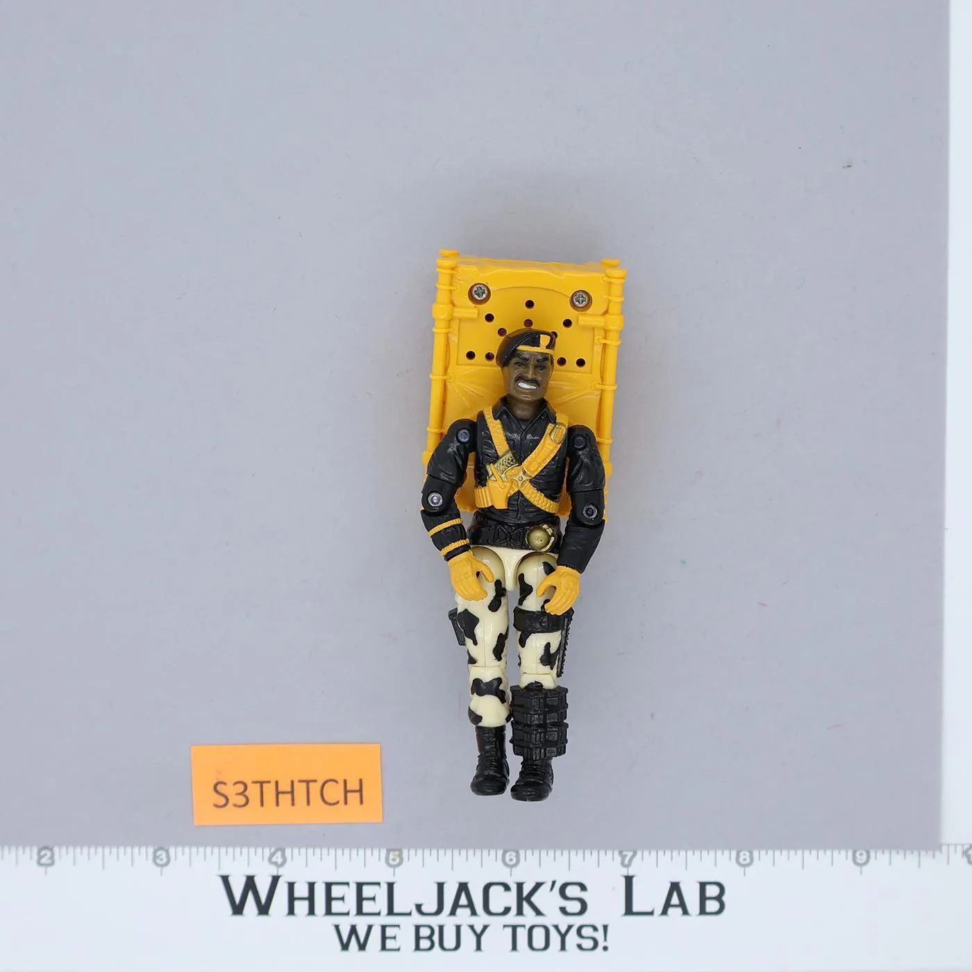 Stalker V3 G.I. Joe 1992 Hasbro Vintage Action Figure - Wheeljack's Lab