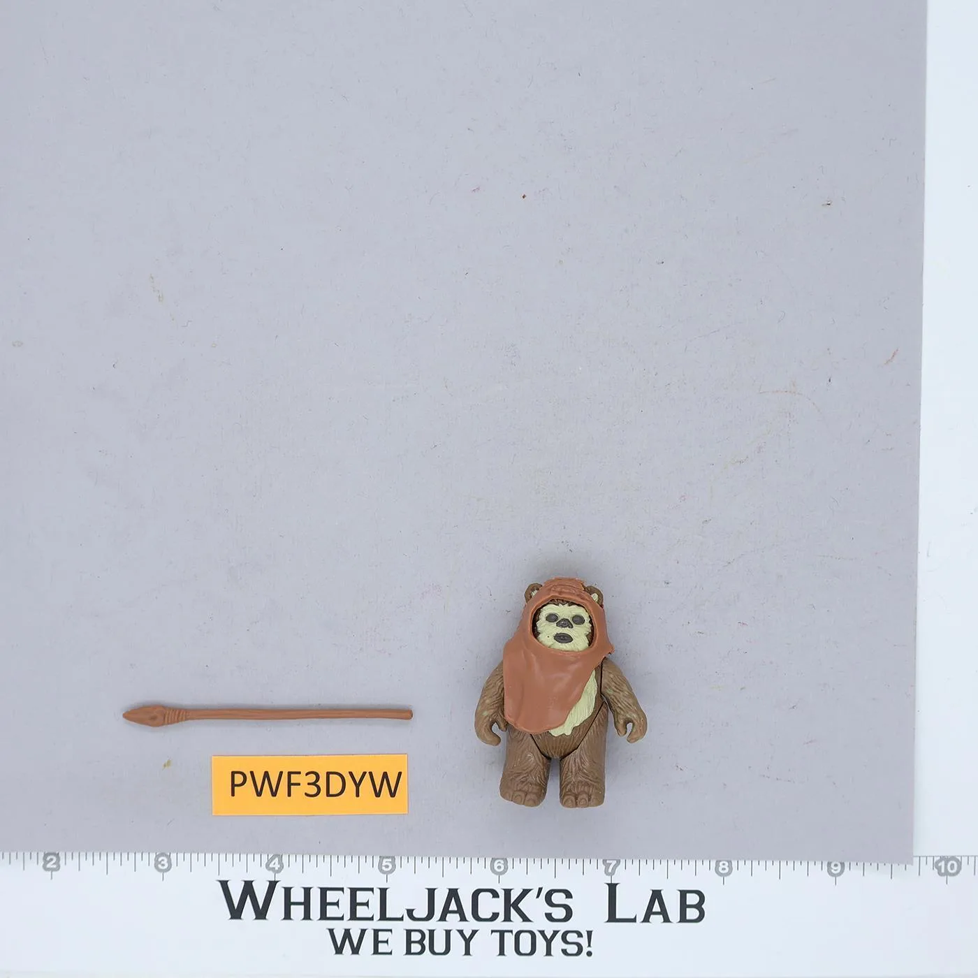 Wicket Ewok 100% Complete NO COO Star Wars ROTJ 1984 Kenner Figure NO REPRO - Wheeljack's Lab