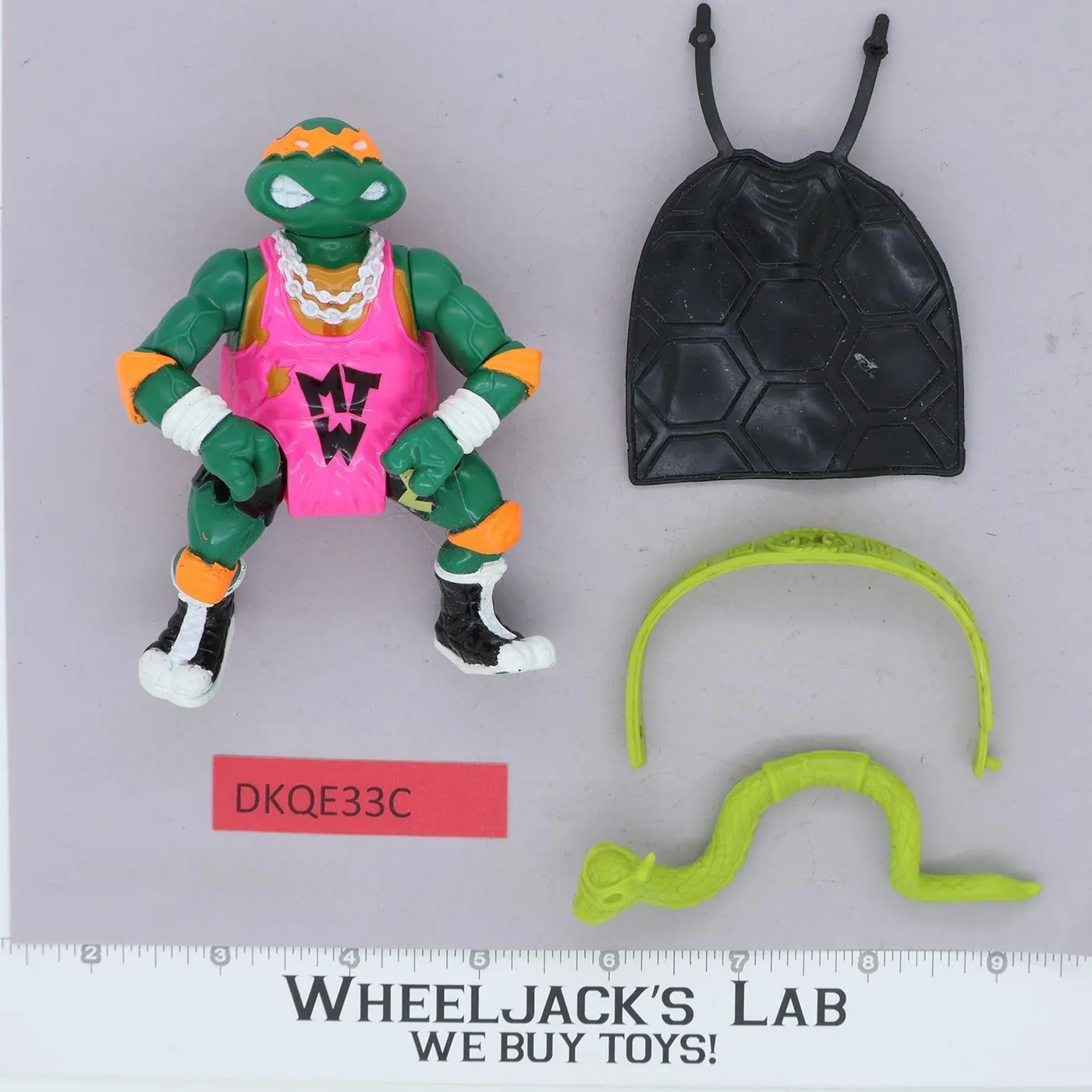 Shell Slammin' Mike 100% Complete Teenage Mutant Ninja Turtle 1991 ...