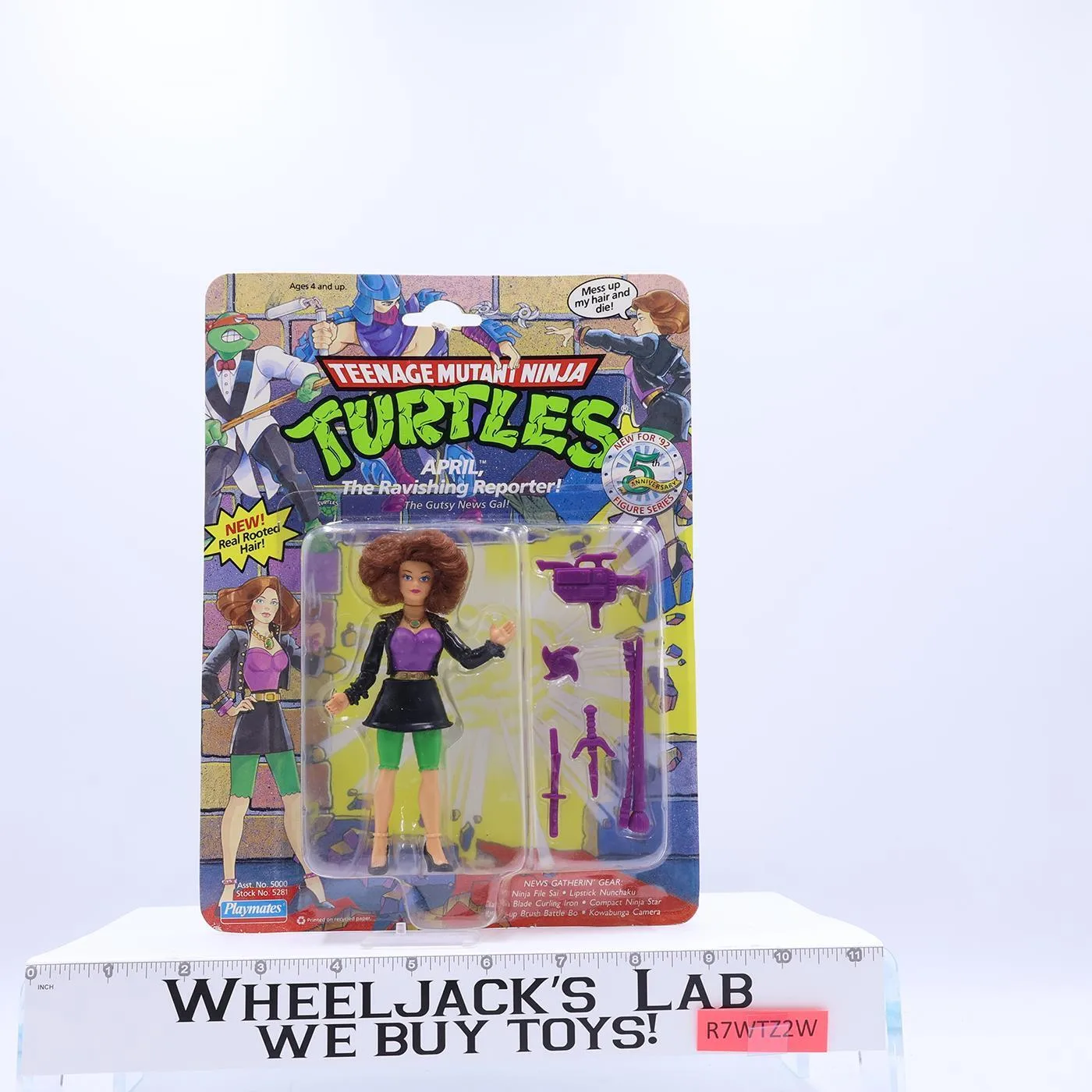 April Ravishing Reporter Teenage Mutant Ninja Turtles TMNT 1992 ...