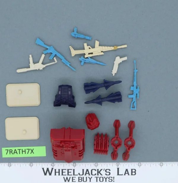 Battle Gear Accessory Set 4 Lot 12 1986 Weapons GI Joe Vintage Action ...
