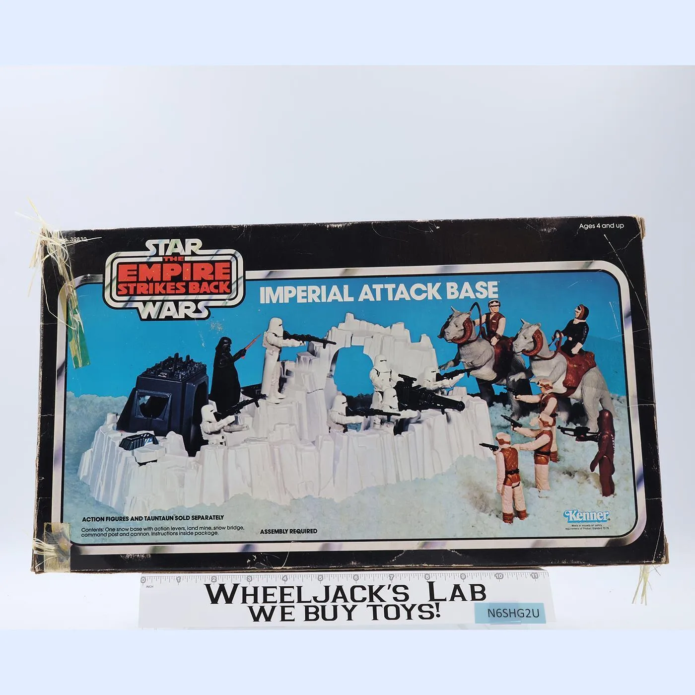 Hoth Imperial Attack Base 100% Complete 1980 Star Wars ESB Kenner ...