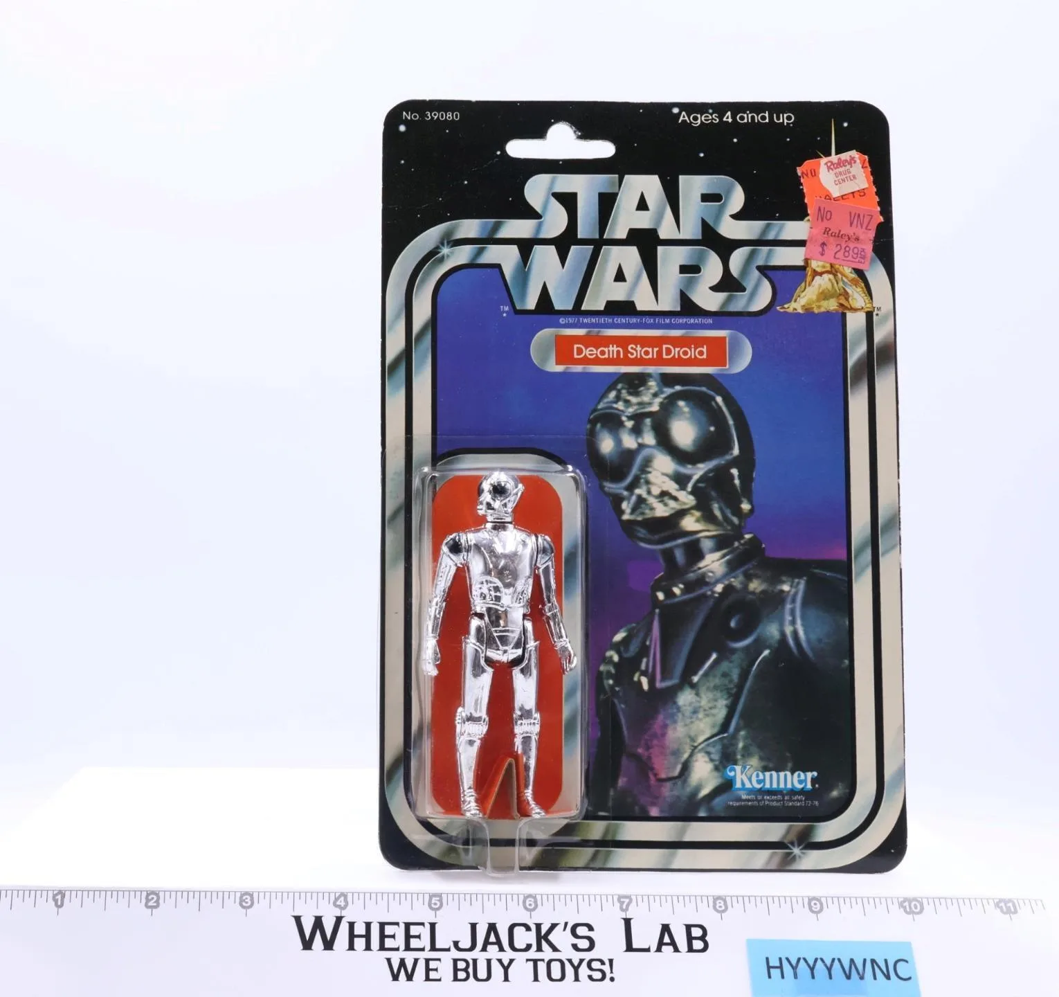 Death Star Droid 21 Back-B Star Wars 1979 Kenner Action Figure NEW MOSC SEALED - Wheeljack's Lab