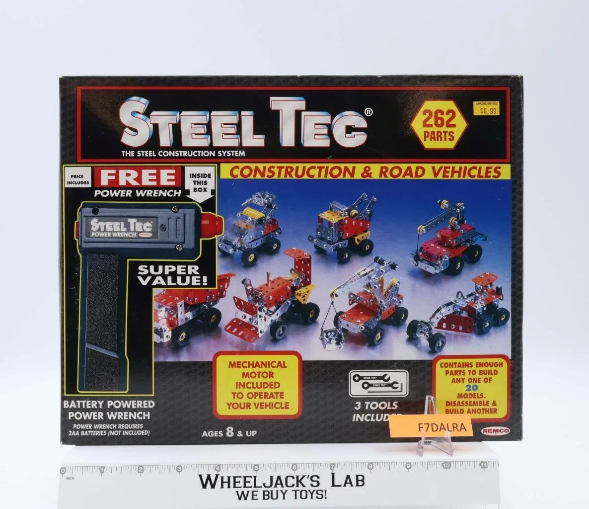 Construction & Road Vehicles Steel Tec 1996 Remco Building Set ...
