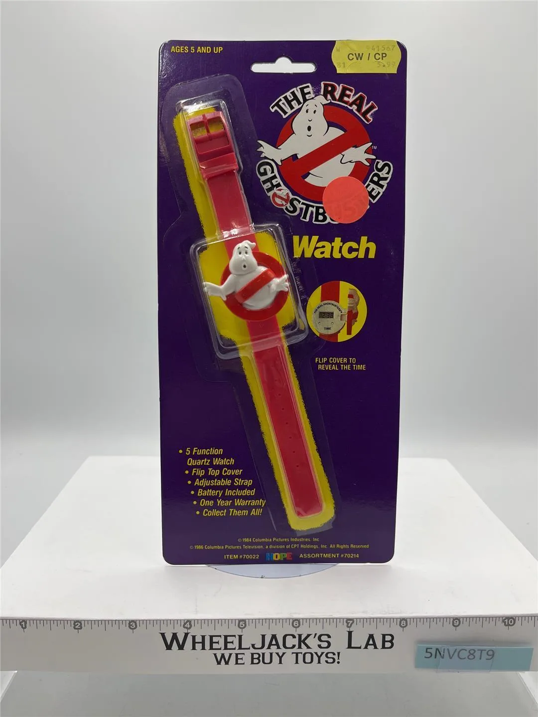 Ghostbusters Red Logo The Real Ghostbusters Wristwatch Hope Ind. NEW ...