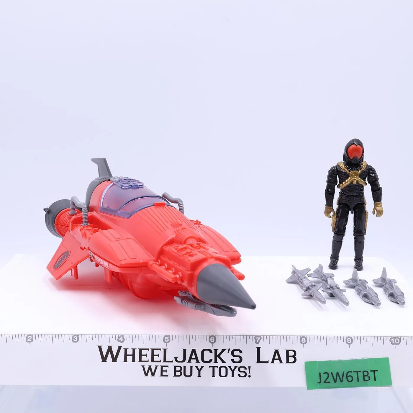 Stellar Stiletto W/Star Viper 100% Complete 1988 GI Joe Cobra Hasbro ...