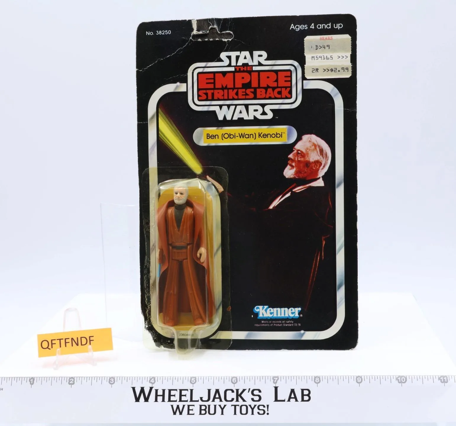 Ben Obi-Wan Kenobi 48 Back-A Star Wars ESB 1982 Kenner Figure NEW MOSC ...