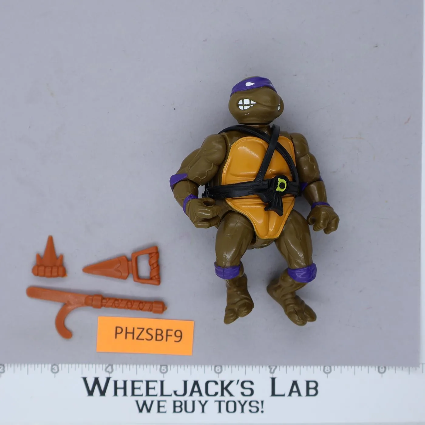 Donatello HARD HEAD Teenage Mutant Ninja Turtle TMNT 1988 Playmates ...