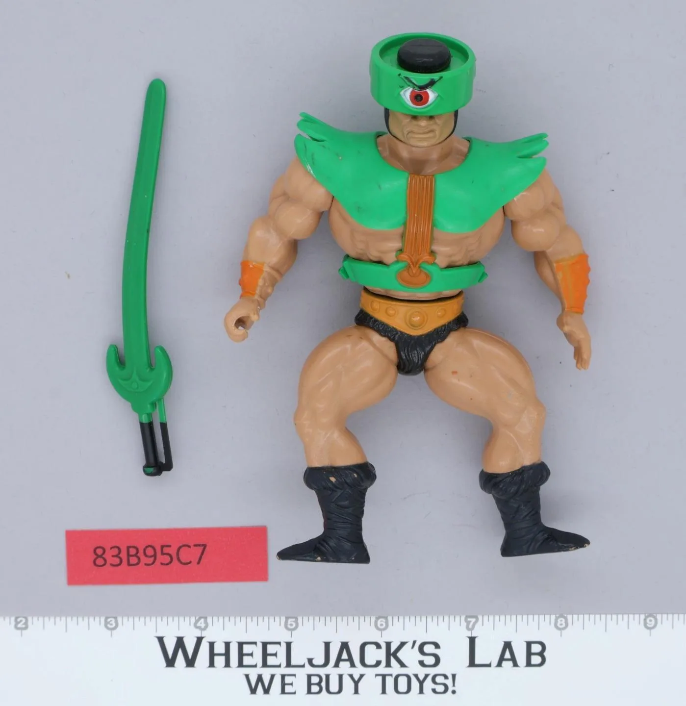 Tri-Klops 100% Complete He-Man Masters of the Universe MOTU 1983 Mattel ...