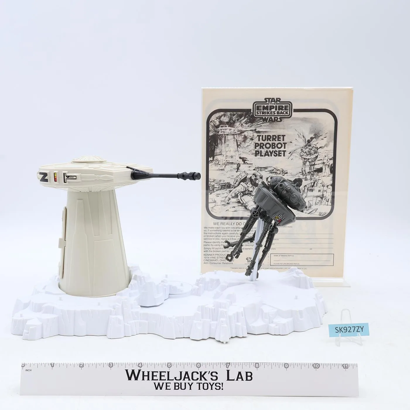 Turret & Probot Playset 100% Complete Star Wars ESB 1980 Vintage Kenner ...