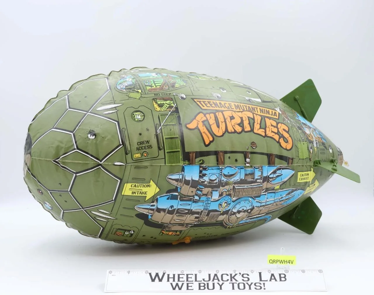 Turtle Blimp Teenage Mutant Ninja Turtles TMNT 1989 Playmates ...