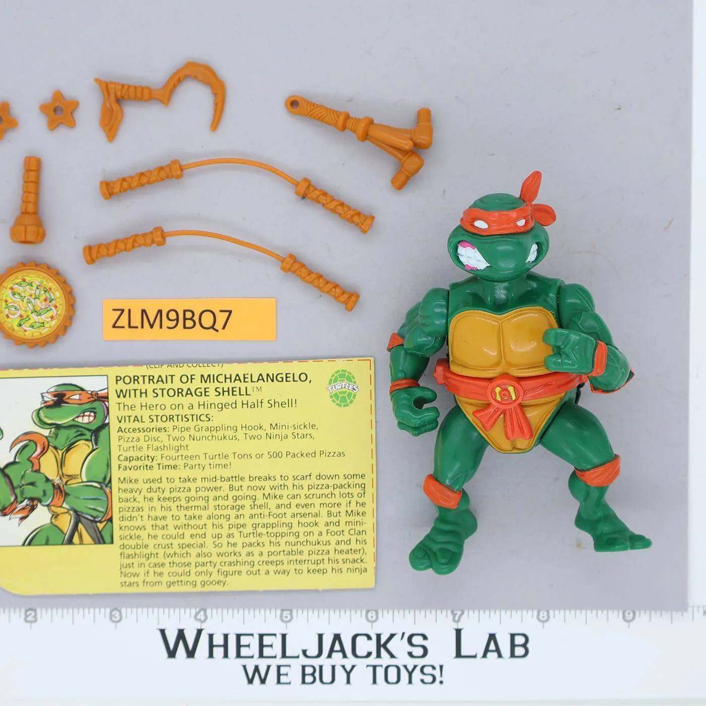 Storage Shell Michaelangelo Complete Teenage Mutant Ninja Turtles ...