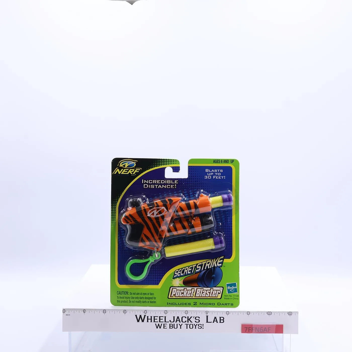 Nerf Secret Strike Pocket Blaster Tiger Stripe 2000 Hasbro Game Toy NEW ...