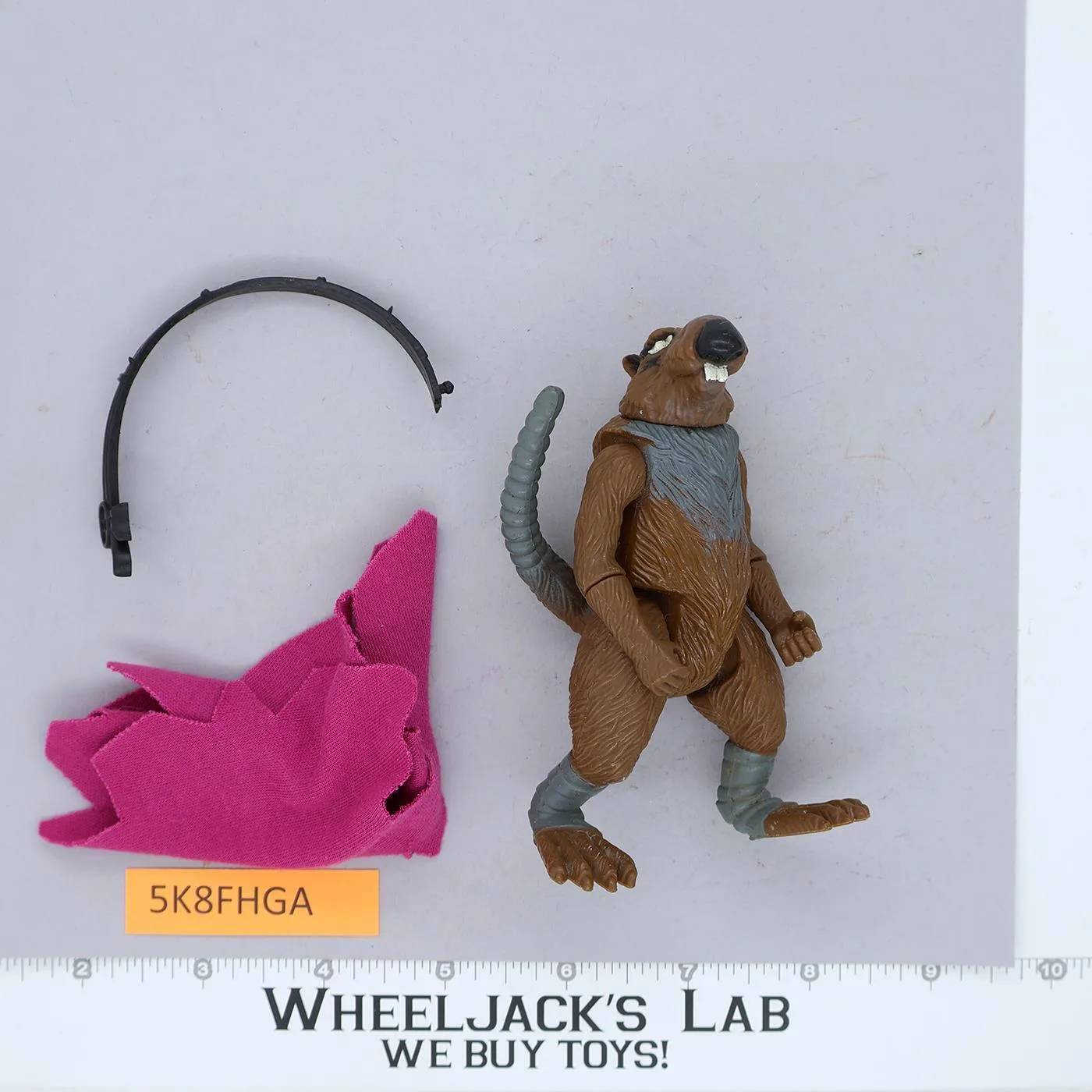 Splinter HARD HEAD Teenage Mutant Ninja Turtles TMNT 1988 Playmates ...