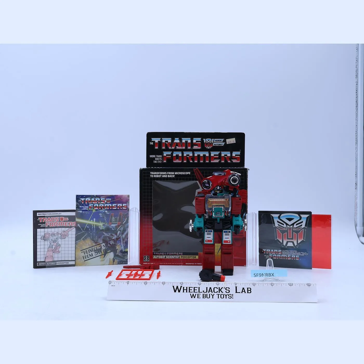 Perceptor 100% Complete Boxed 1985 Vintage Hasbro G1 Transformers ...