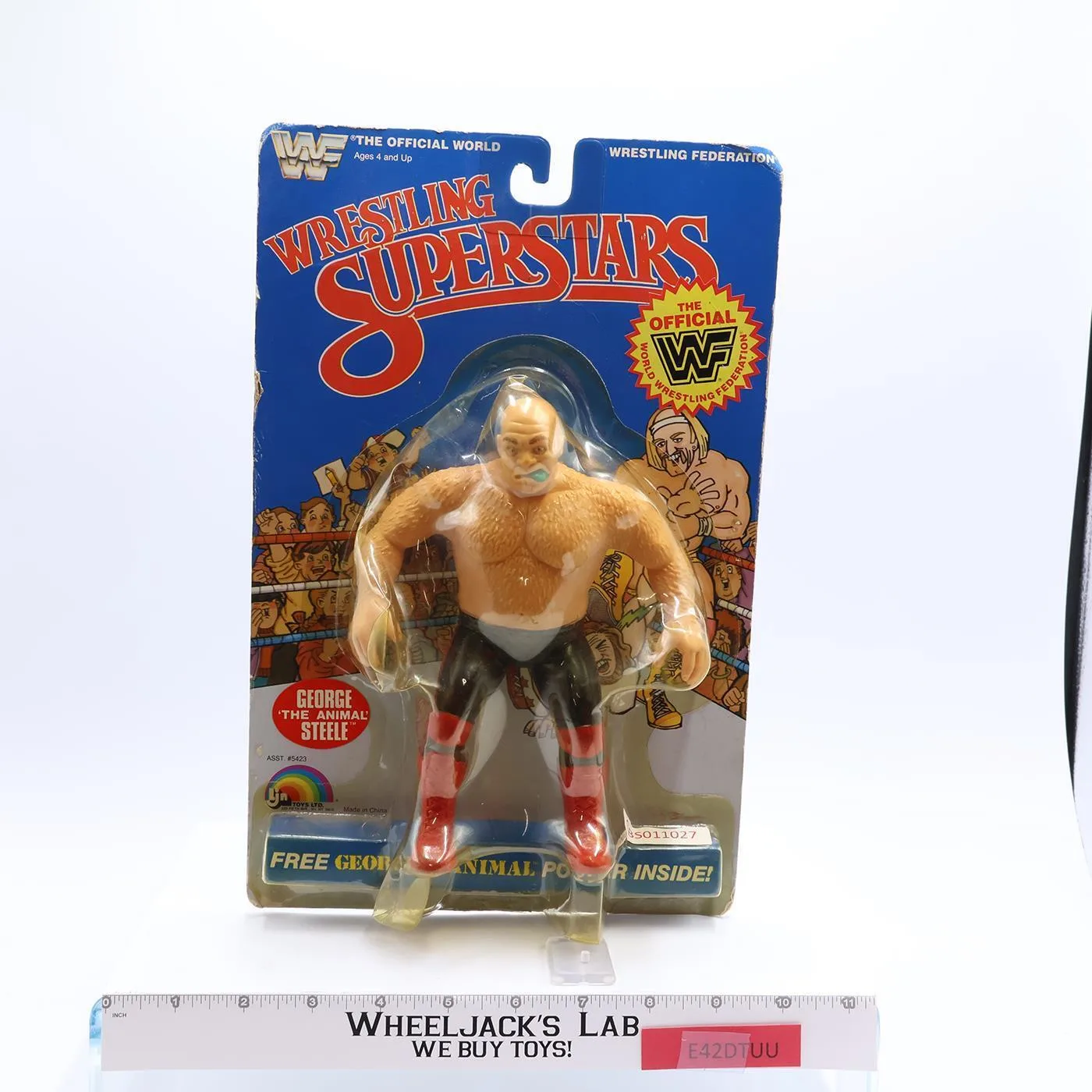 George the Animal WWF Wrestling Superstars LJN 1985 Titan Sports NEW ...