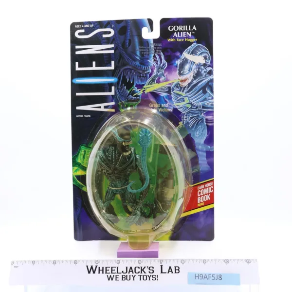 Gorilla Alien W/ Comic Aliens 1992 Kenner Vintage Action Figure NEW ...