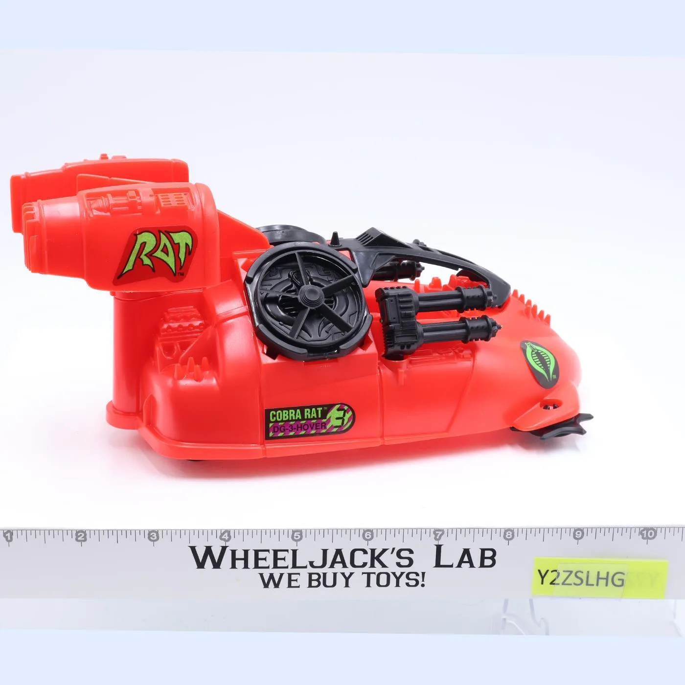 Cobra Rat 100% Complete GI Joe 1992 Hasbro Action Figure Vehicle ...