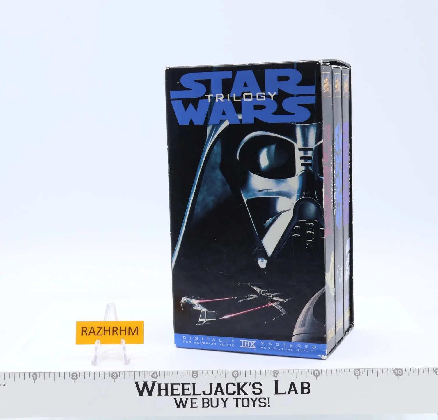 Star Wars Trilogy VHS Tapes 1995 Lucas Film Ltd. 20th Century Fox - Wheeljack's Lab